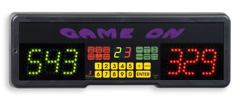 FAVERO: Electronic led sports scoreboard for darts game, Electronic scoreboard